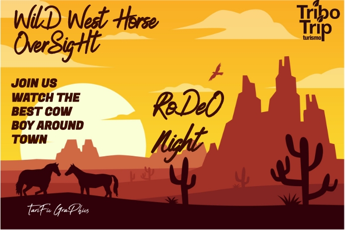 Plantilla de rodeo | PosterMyWall