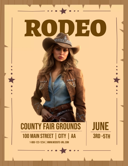 Rodeo Template | PosterMyWall