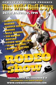 Rodeo Flyer Maker - Use Free Templates! | PosterMyWall
