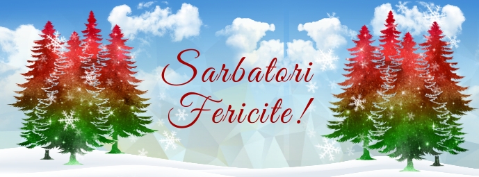 Copy of Romanian Holiday greetingss template | PosterMyWall