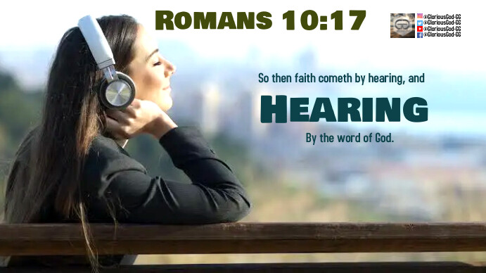 Romans 10:17 Template | PosterMyWall