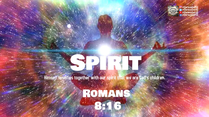 Romans 8:16 Template | PosterMyWall