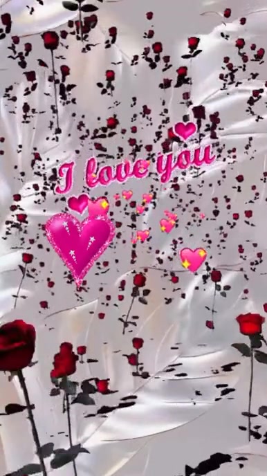 Modèle Romantic background video | PosterMyWall
