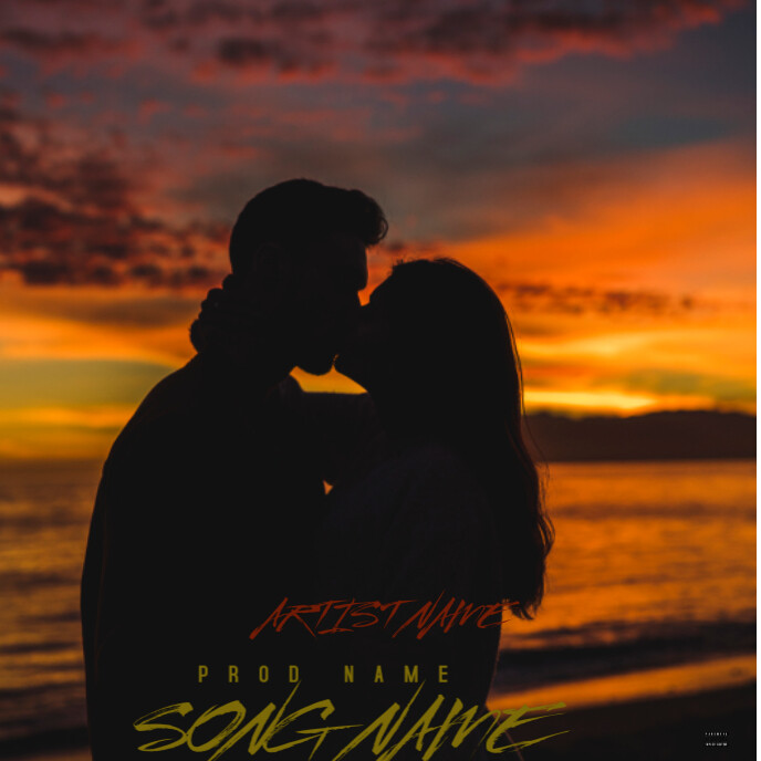 Romantic couple album cover Template | PosterMyWall