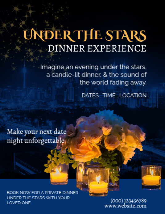 Copy of Romantic Date Night | PosterMyWall