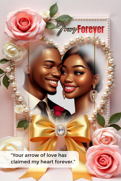 Romantic Love Poster Template | PosterMyWall