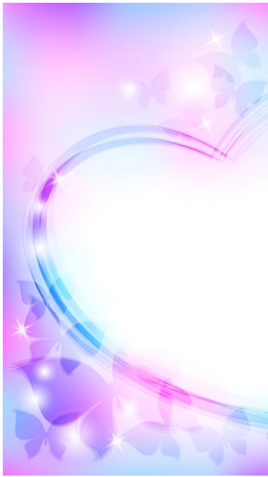 Modèle Romantic Pastel Heart Background | PosterMyWall