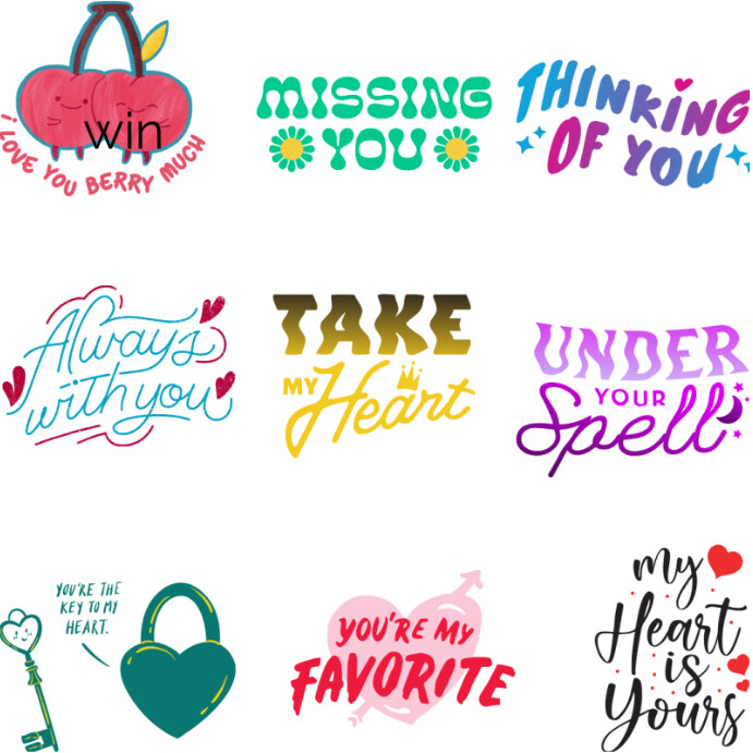 Romantic Picture Text for Lovers Template | PosterMyWall