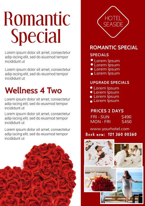 Romantic Special Offer Template | PosterMyWall
