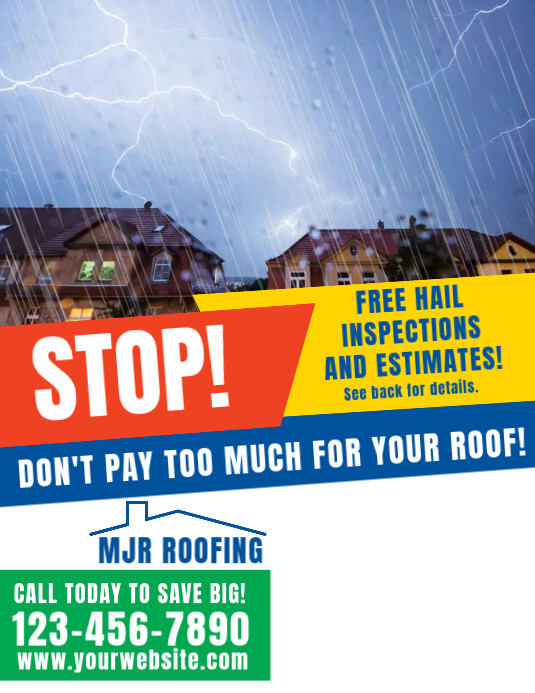 Roofers Poster Template | PosterMyWall