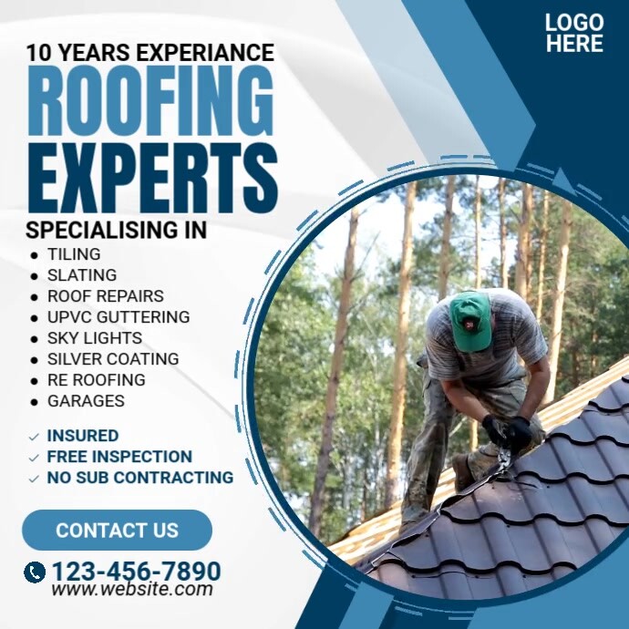 Roofing Experts Template | PosterMyWall