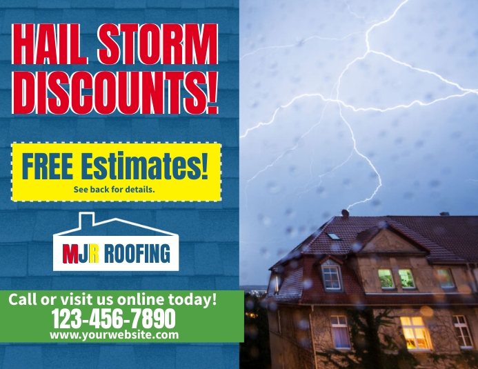 Roofing Flyers Template | PosterMyWall