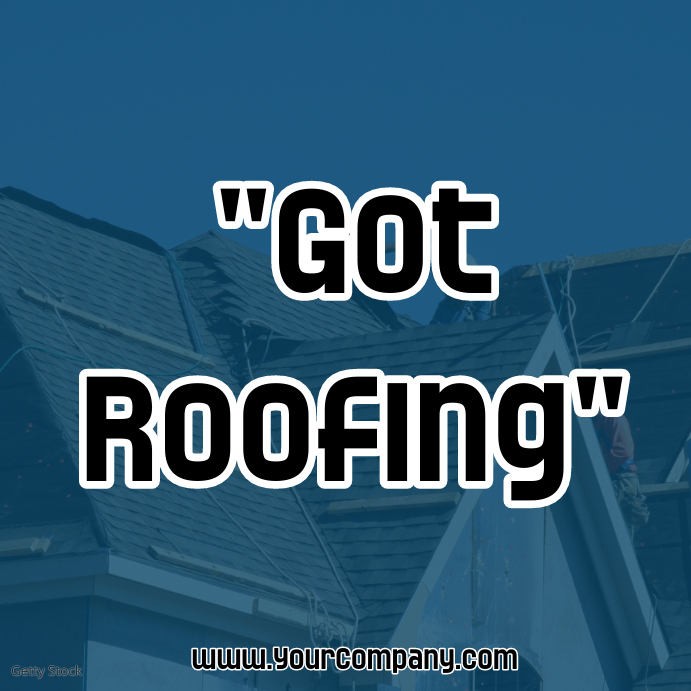 Copy of Roofing Post | PosterMyWall