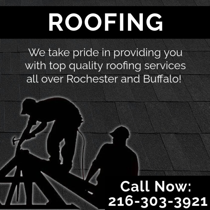 Copy of Roofing Post | PosterMyWall