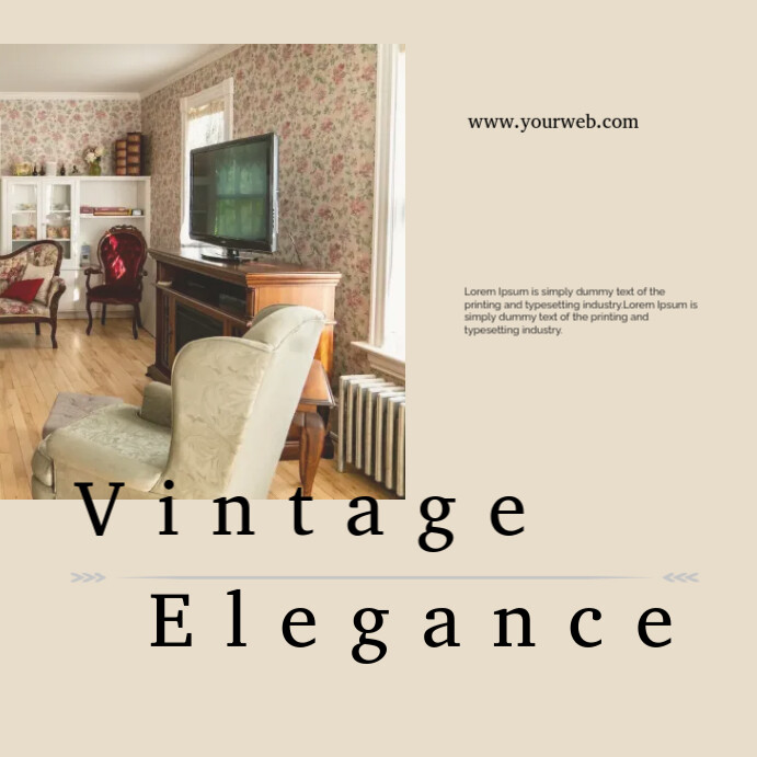 Room Promotion Template | PosterMyWall