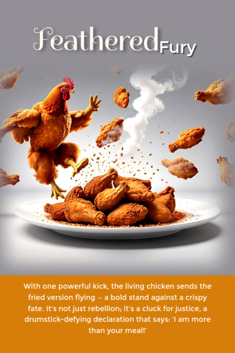 Rooster Template | PosterMyWall