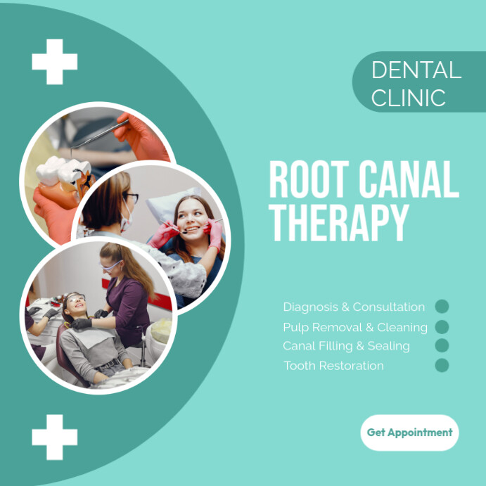 Copy of root canal therapy | PosterMyWall