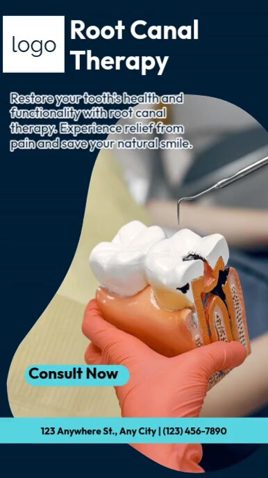 Copy of Root Canal Therapy Reel | PosterMyWall