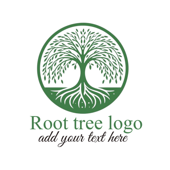 Plantilla de root tree logo | PosterMyWall