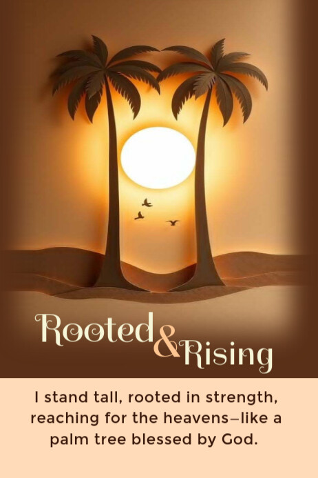 Rooted and rising Template | PosterMyWall