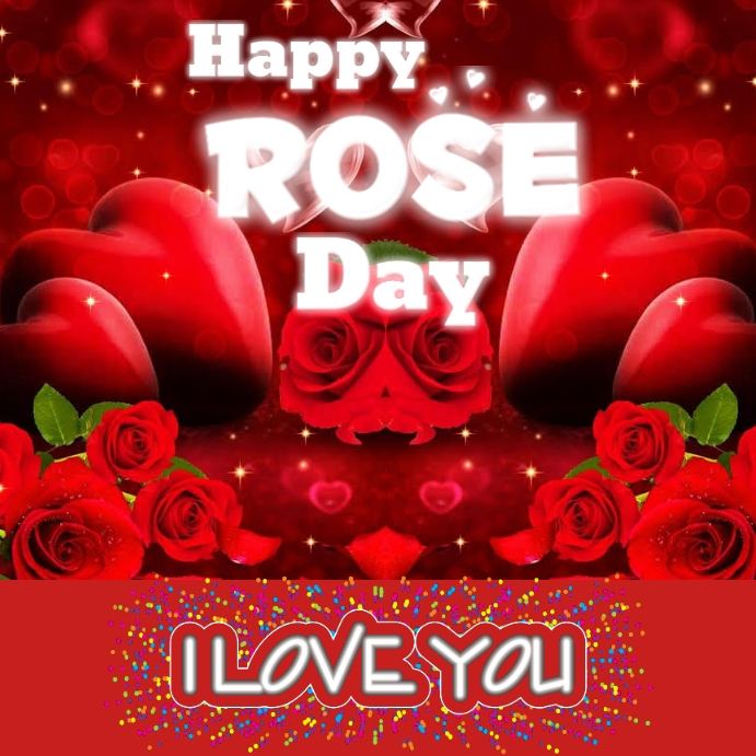 Rose day Template | PosterMyWall