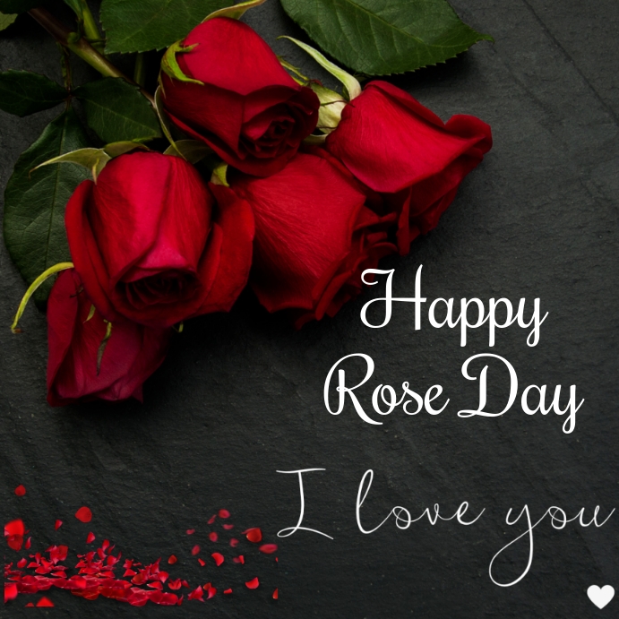 rose day Template | PosterMyWall