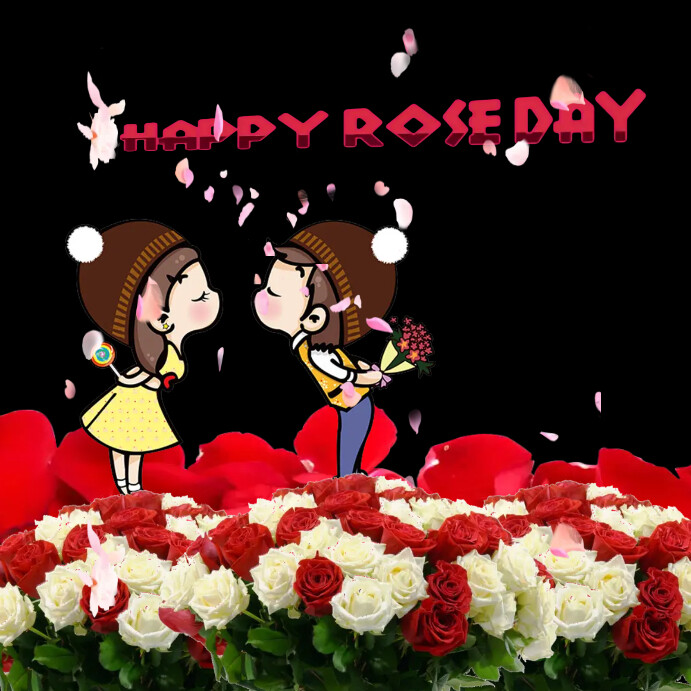 Rose day Template | PosterMyWall
