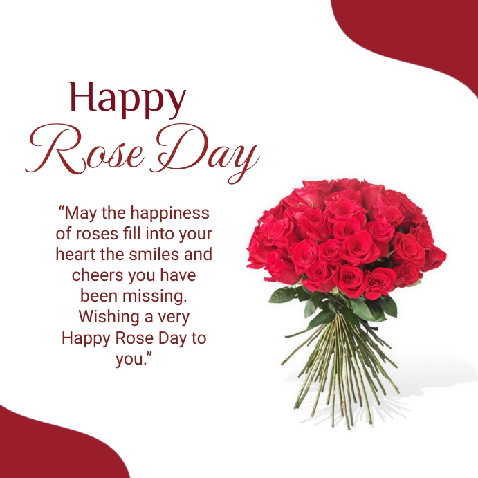 rose day Template | PosterMyWall