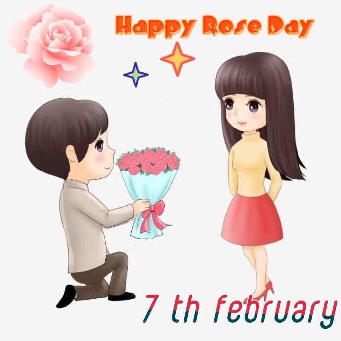rose day Template | PosterMyWall