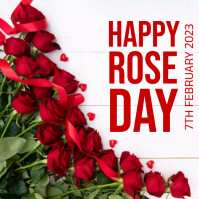 Rose Day Post Template | PosterMyWall