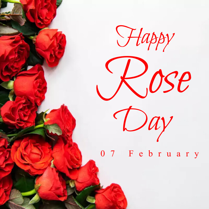 Copy of Rose Day Instagram Post. | PosterMyWall