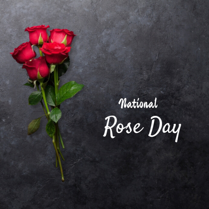 Rose Day template | PosterMyWall