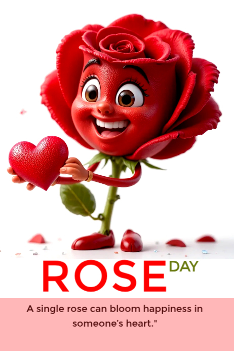 Rose Template | PosterMyWall