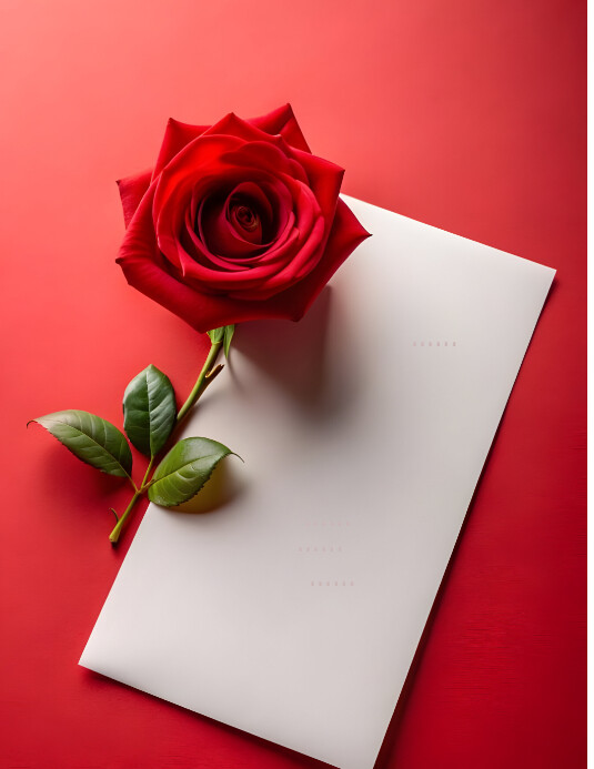 Rose flower wall paper background template | PosterMyWall