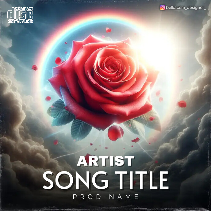 roses cover art Template | PosterMyWall