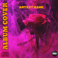 Gold Rose - Music Album Cover Template | PosterMyWall