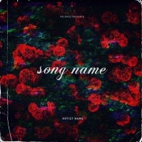 Rose Rap mixtape cover art design template | PosterMyWall