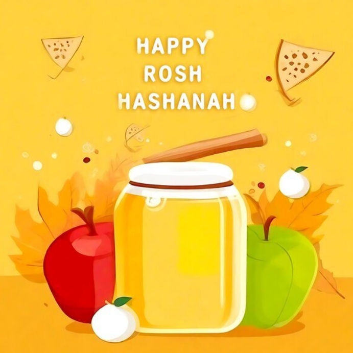 Plantilla de Rosh Hashanah | PosterMyWall
