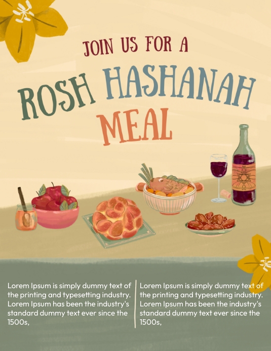 rosh hashanah Template | PosterMyWall