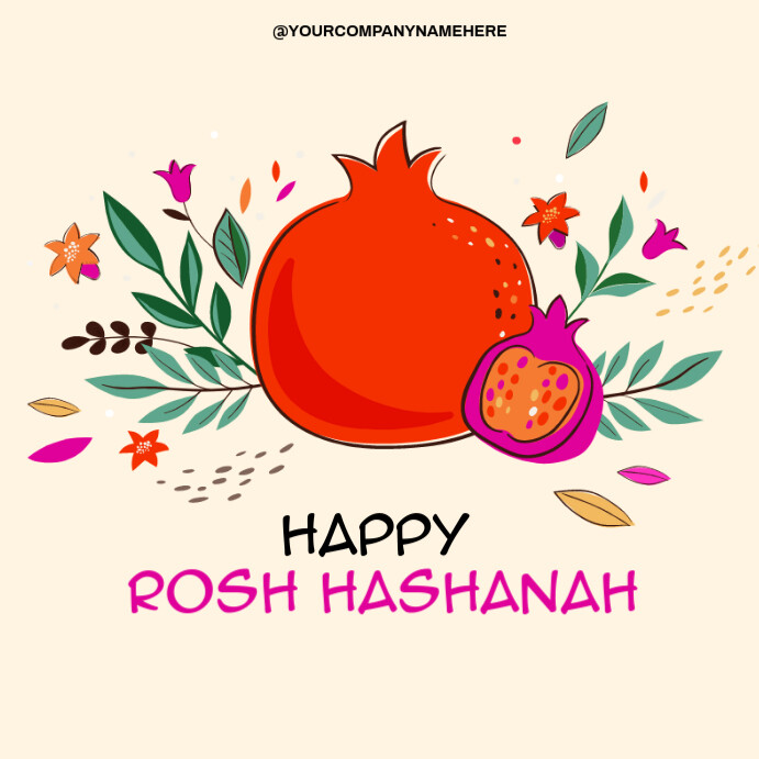 Rosh hashanah Template | PosterMyWall