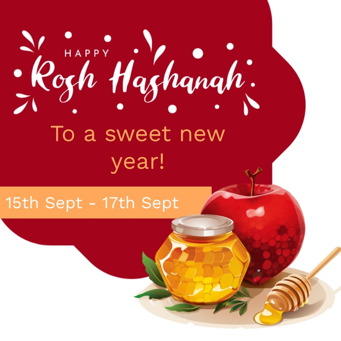 Rosh Hashanah Template | PosterMyWall