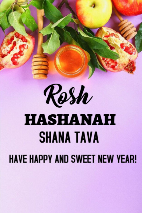 Rosh hashanah Template | PosterMyWall