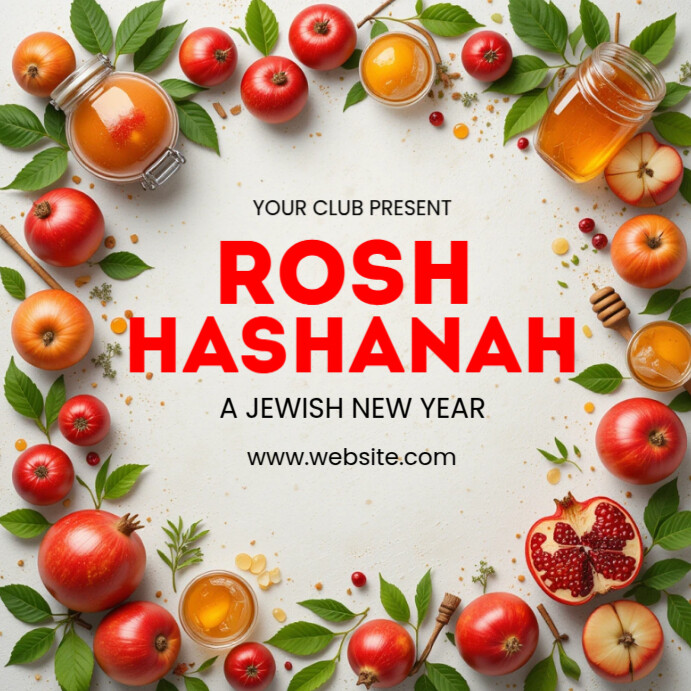 Copia de Rosh Hashanah Instagram Post | PosterMyWall