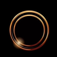 Golden background design flyer Template | PosterMyWall