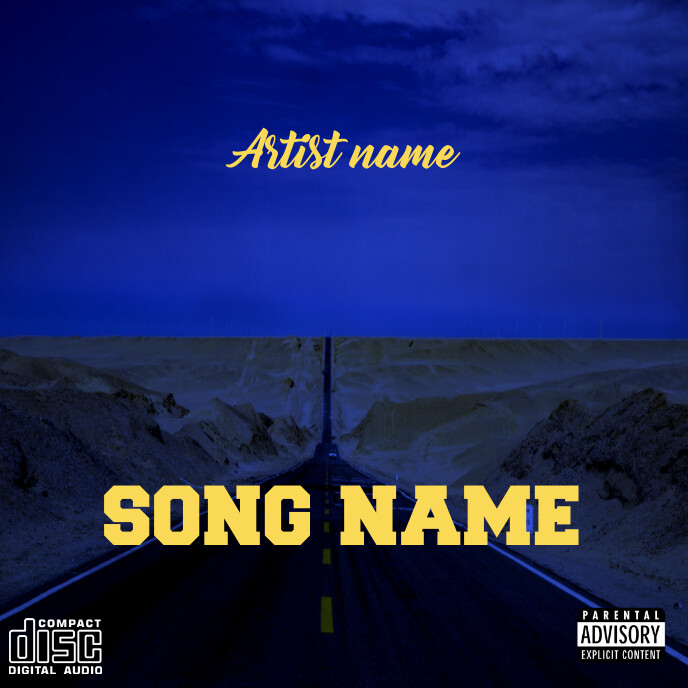 Route Album Cover Templat | PosterMyWall