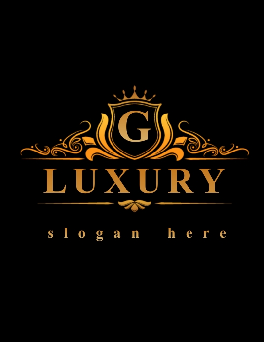 Luxury Logo Design Template | PosterMyWall