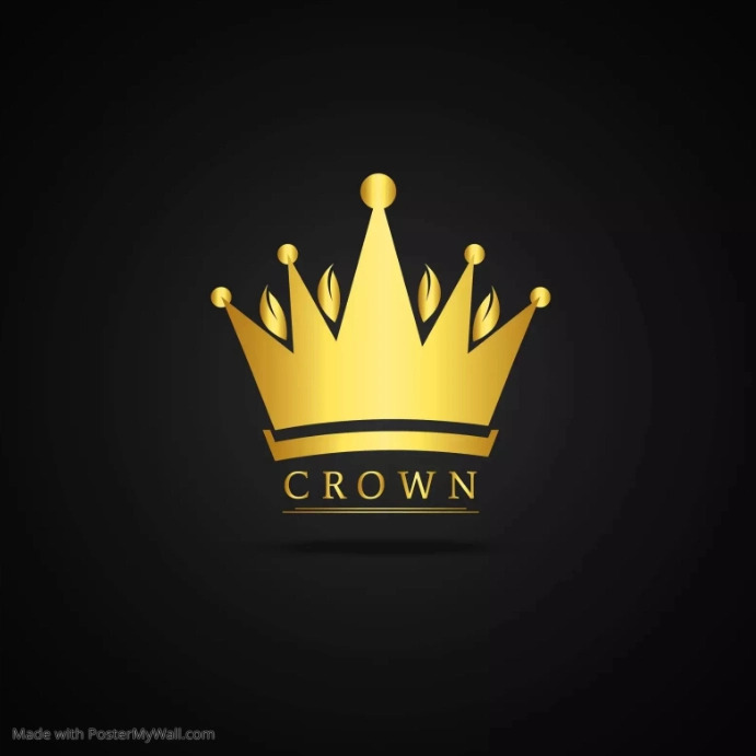Copy of Royal crown background design flyer | PosterMyWall