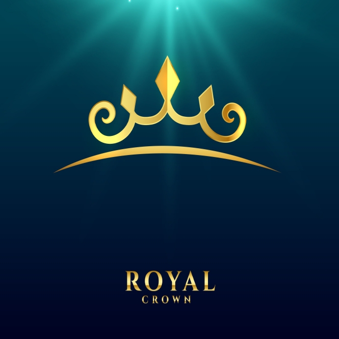Copy of Royal crown background design flyer | PosterMyWall