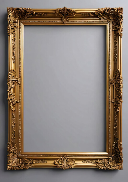 Royal Golden family picture frame Template | PosterMyWall