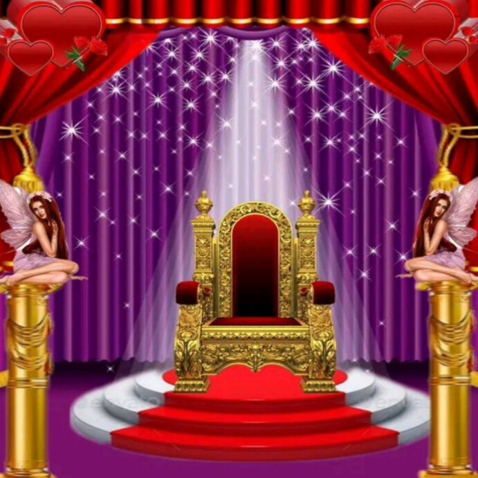 Copy of Royal Throne Stage Background | PosterMyWall